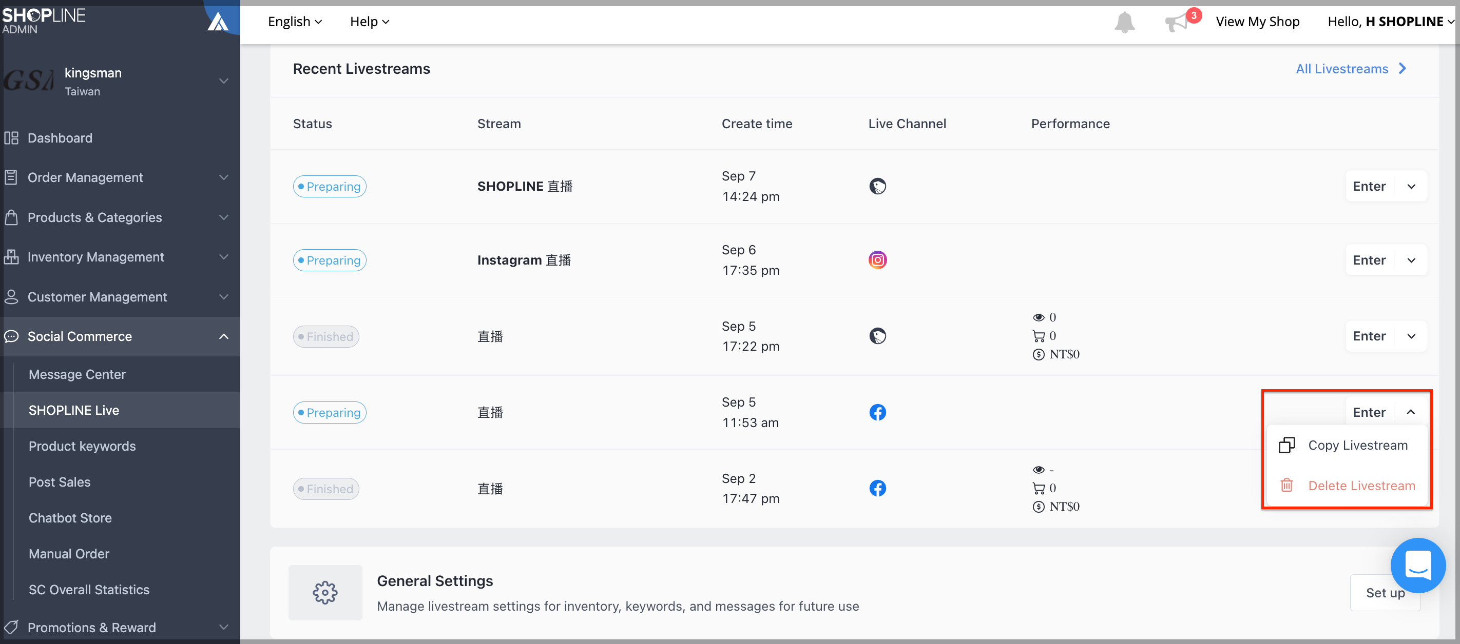Facebook Live | New Livestream Settings and Custom Message Interface ...