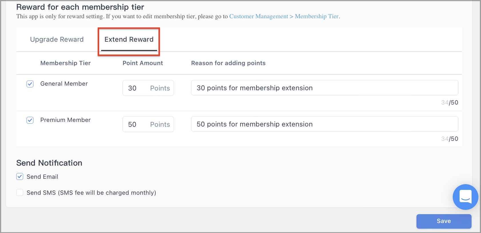 Membership Upgrade/ Extend Reward – SHOPLINE Help Center