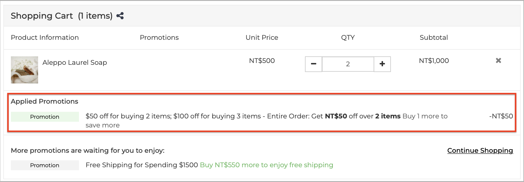 Order-Level Discount Settings – SHOPLINE Help Center