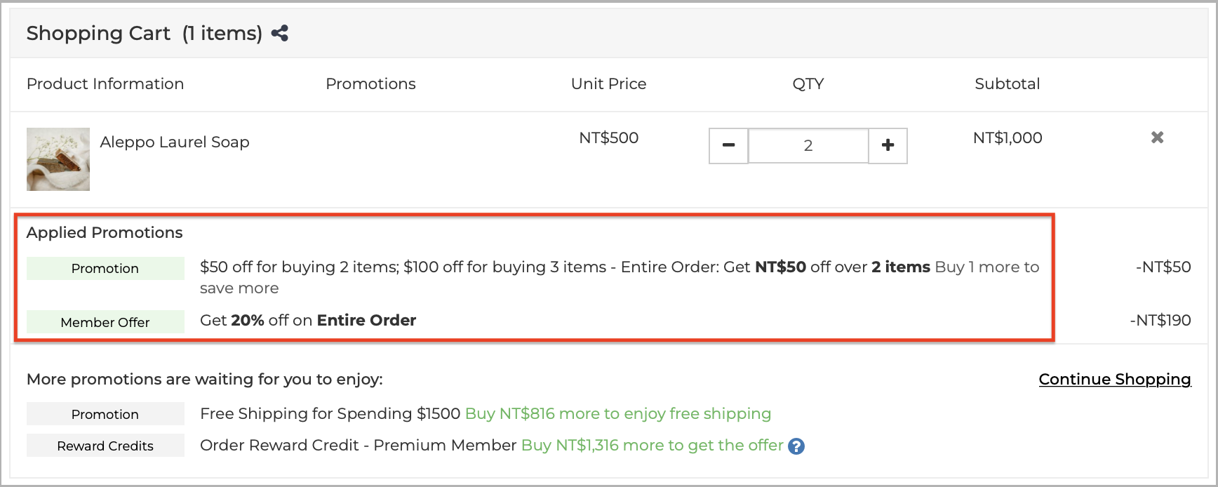 Order-Level Discount Settings – SHOPLINE Help Center