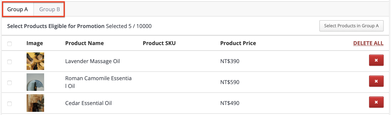 A+B Promotion Step 1 - General Information – SHOPLINE Help Center