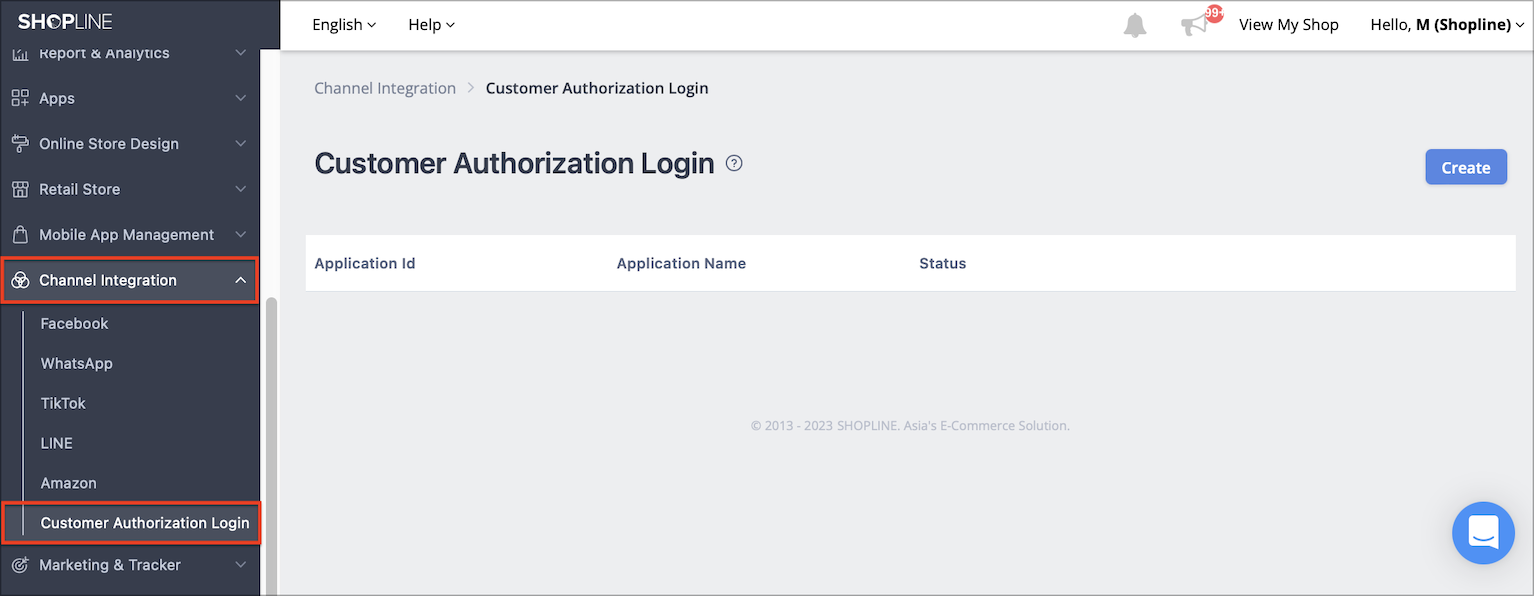 Customer Login Authorization – SHOPLINE Help Center