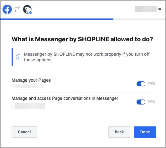 Facebook Messenger Persistent Menu and Welcome Message – SHOPLINE Help Center
