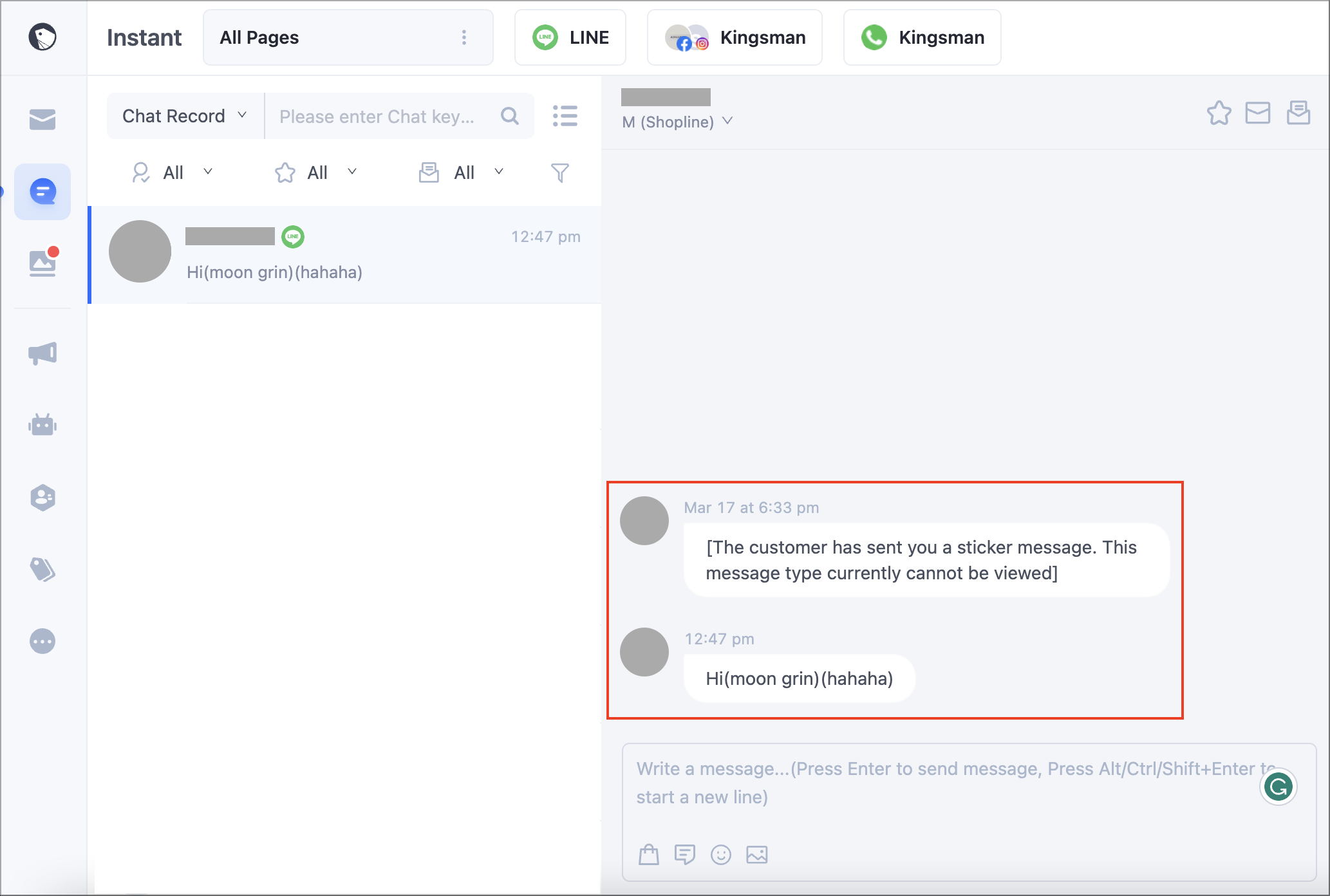 Supported Message Formats | Message Center – SHOPLINE Help Center