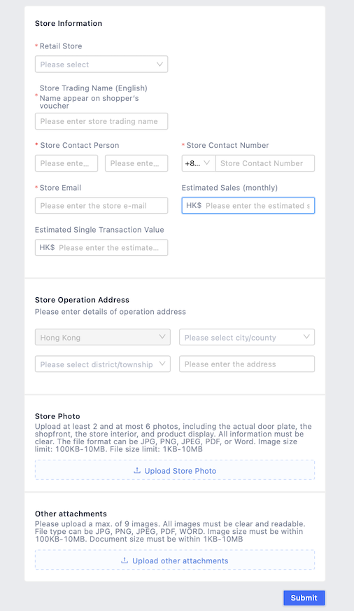Payment Options Application and Settings (HK) – SHOPLINE Help Center