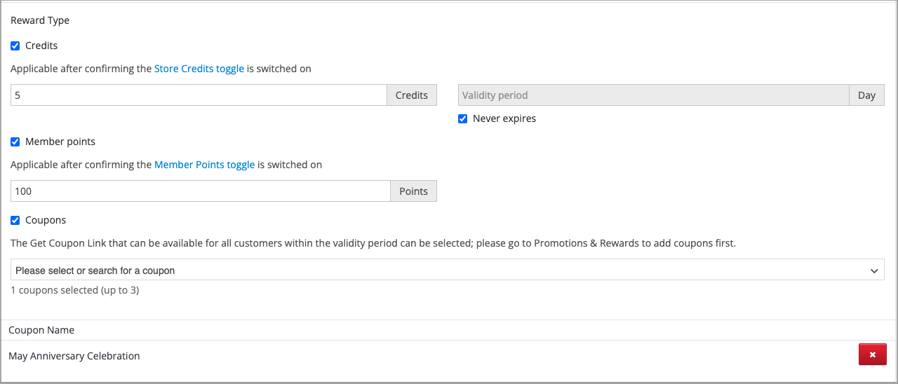 Member Profile Completion Reward – SHOPLINE Help Center