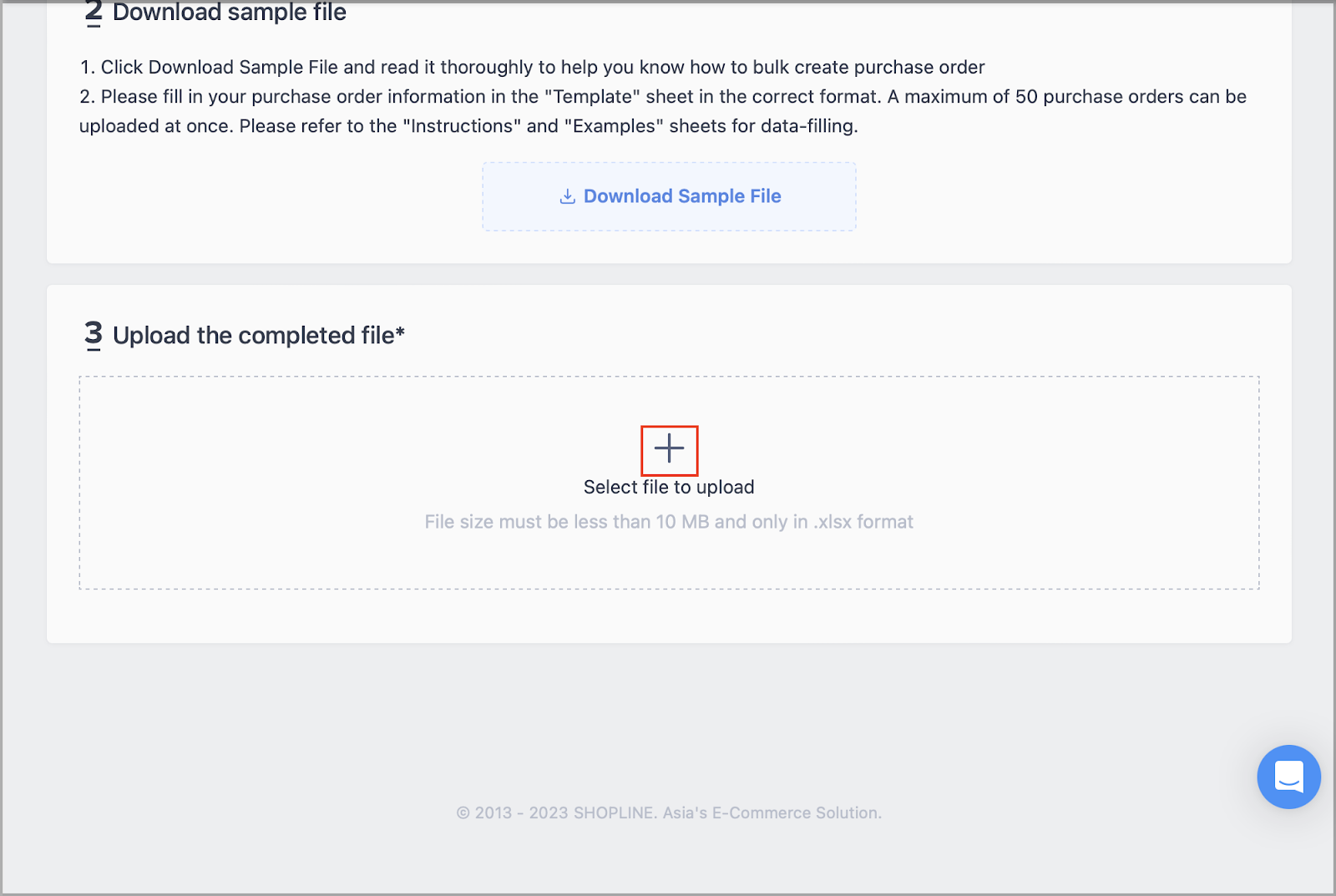 Bulk Create/ Update Purchase Order｜POS Admin – SHOPLINE Help Center