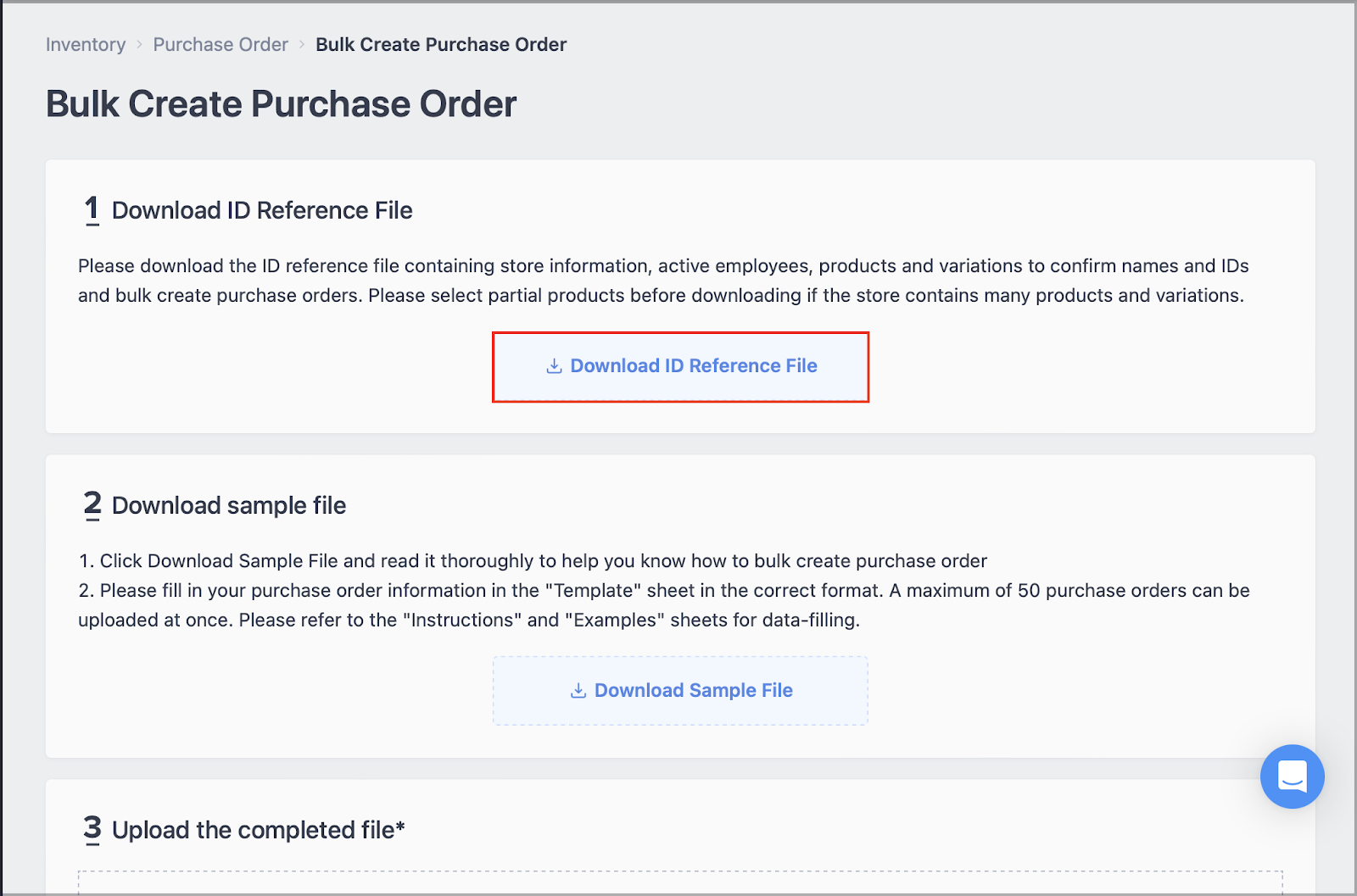 Bulk Create/ Update Purchase Order｜POS Admin – SHOPLINE Help Center
