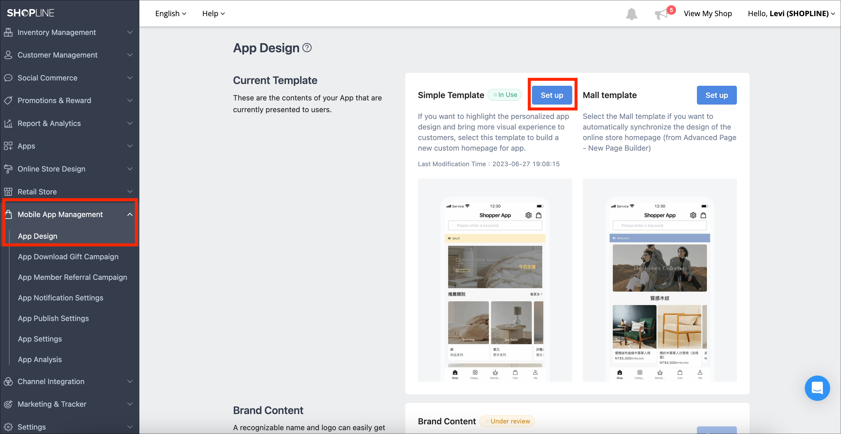 Product Slider Element | Shopper App – SHOPLINE Help Center