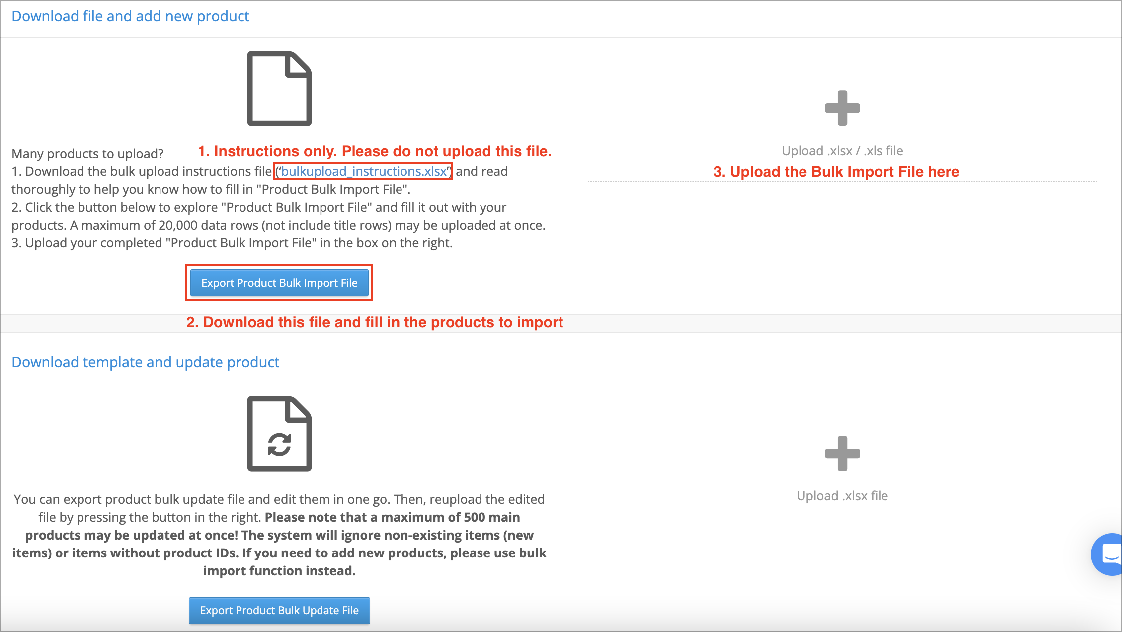 Bulk Upload Products (New) – SHOPLINE Help Center