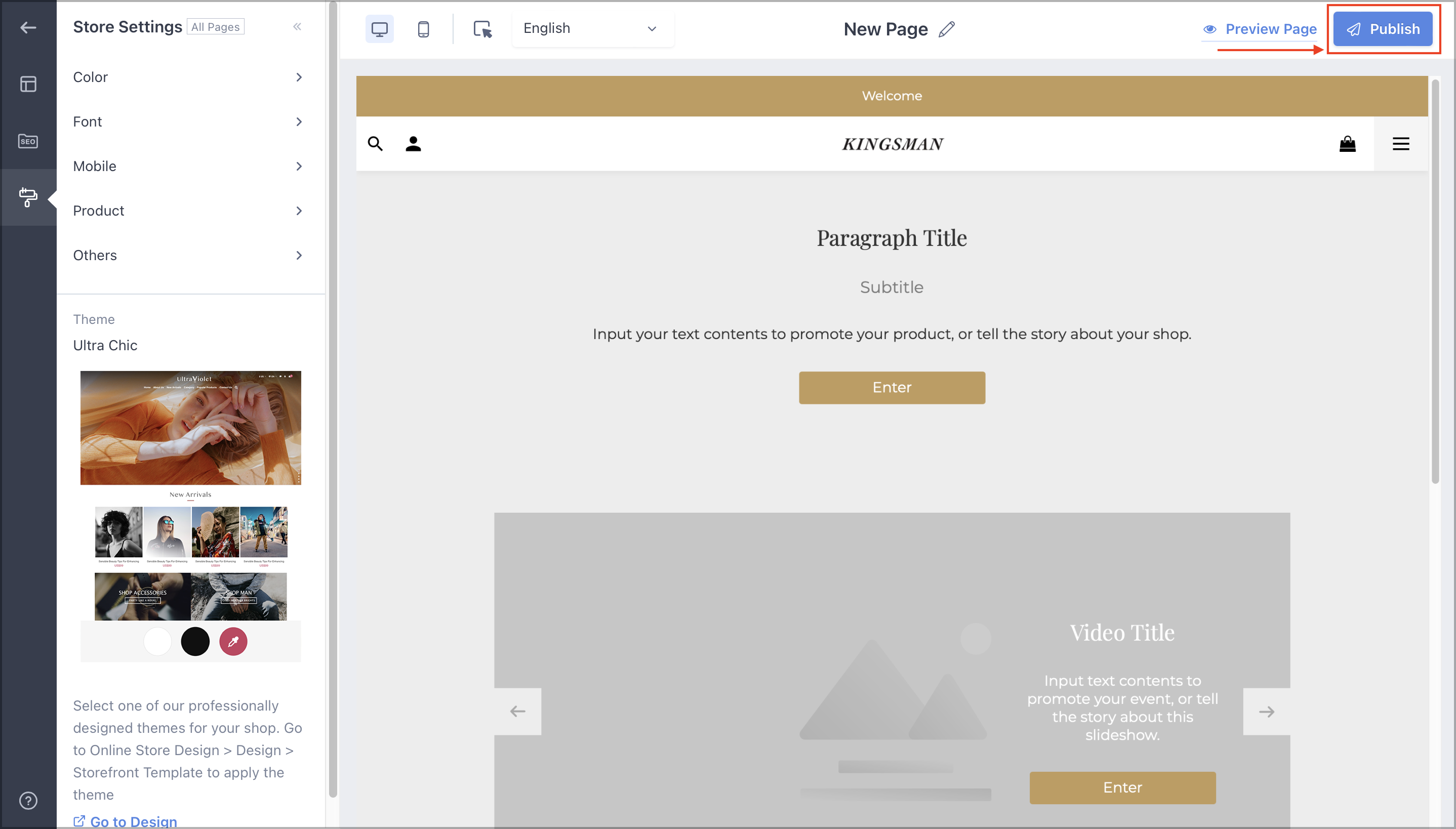 Store Settings | SHOP Builder – SHOPLINE Help Center