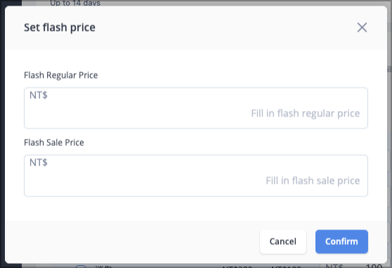 Product Flash Price – SHOPLINE Help Center