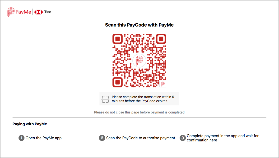 PayMe from HSBC Setup & Customer Checkout Flow – SHOPLINE Help Center