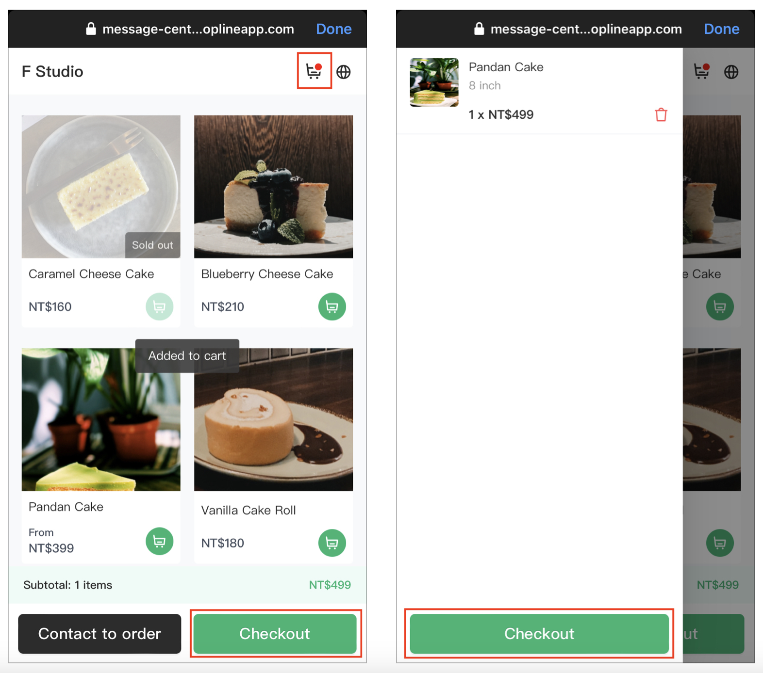 Order Form | Message Center – SHOPLINE Help Center