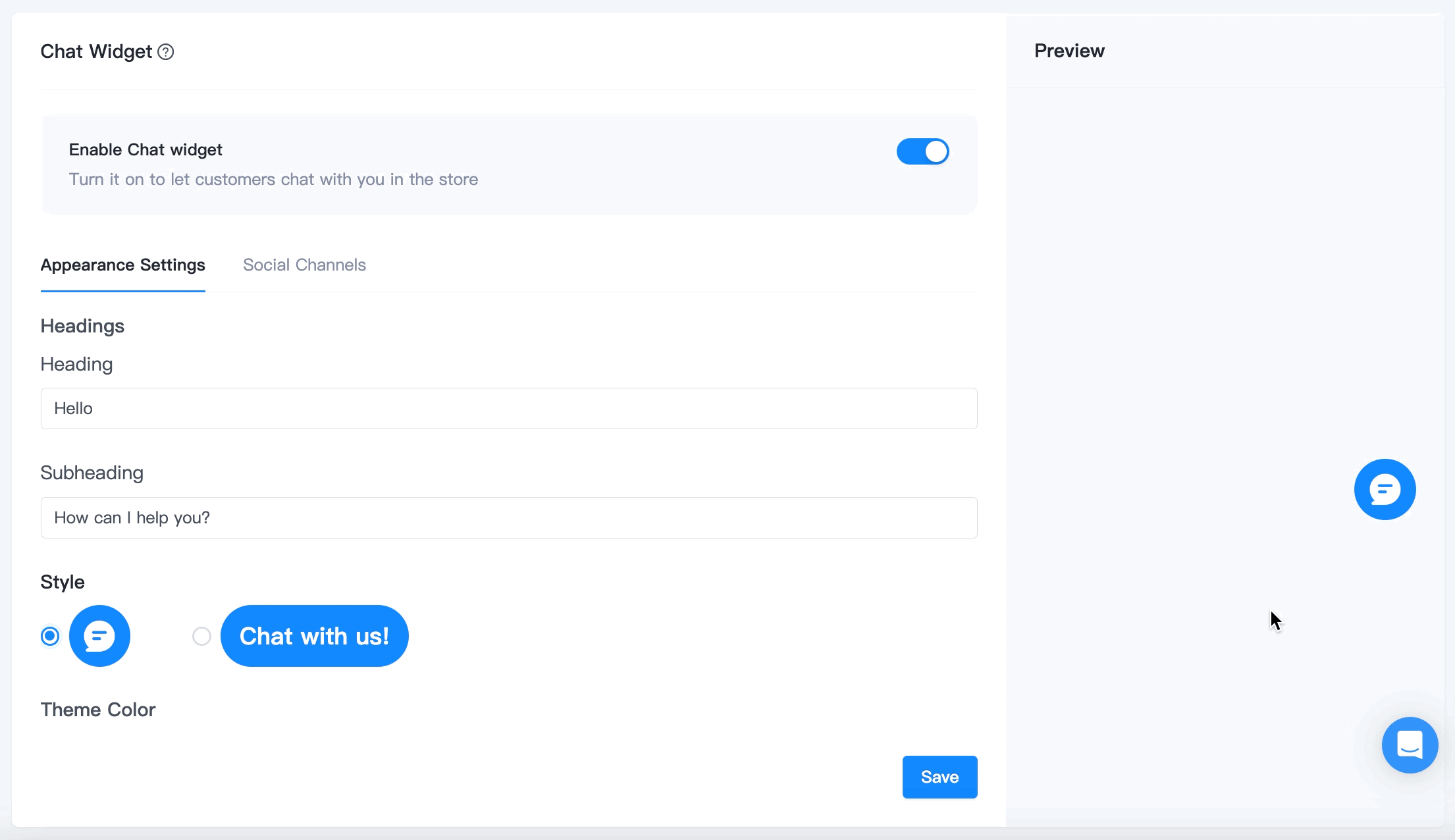 Chat Widget | Message Center – SHOPLINE Help Center