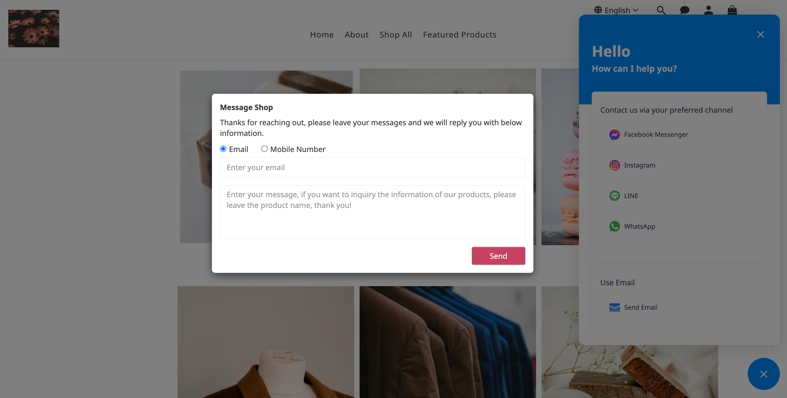 Chat Widget | Message Center – SHOPLINE Help Center