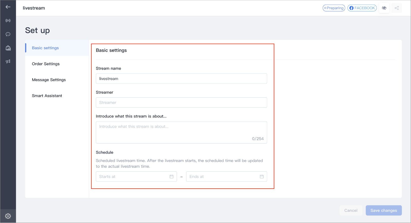 Facebook Live | New Livestream Settings and Custom Message Interface ...