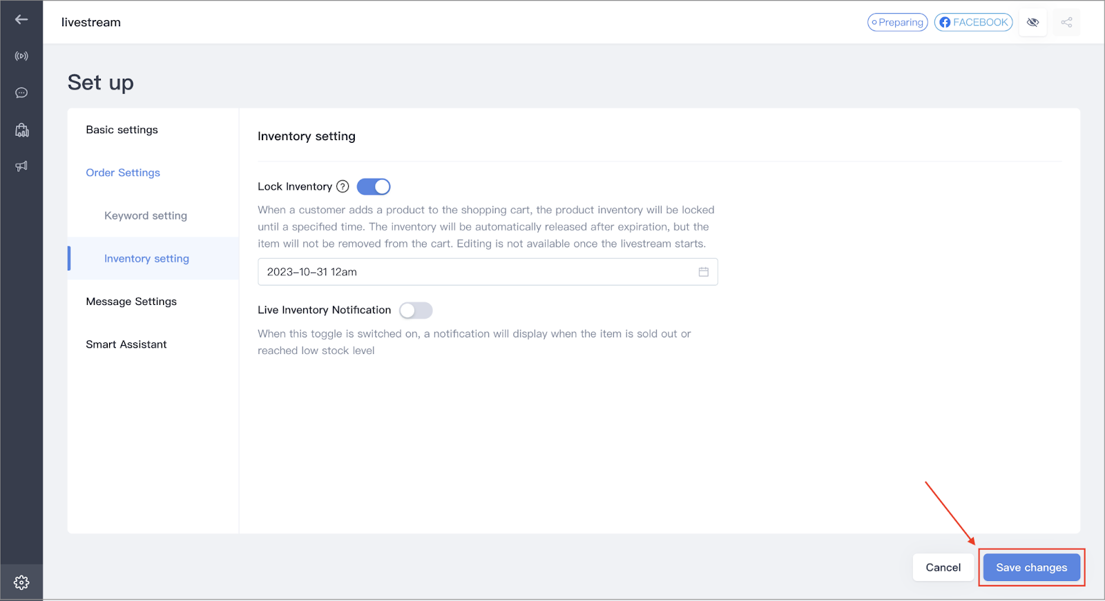 Facebook Live | New Livestream Settings and Custom Message Interface ...