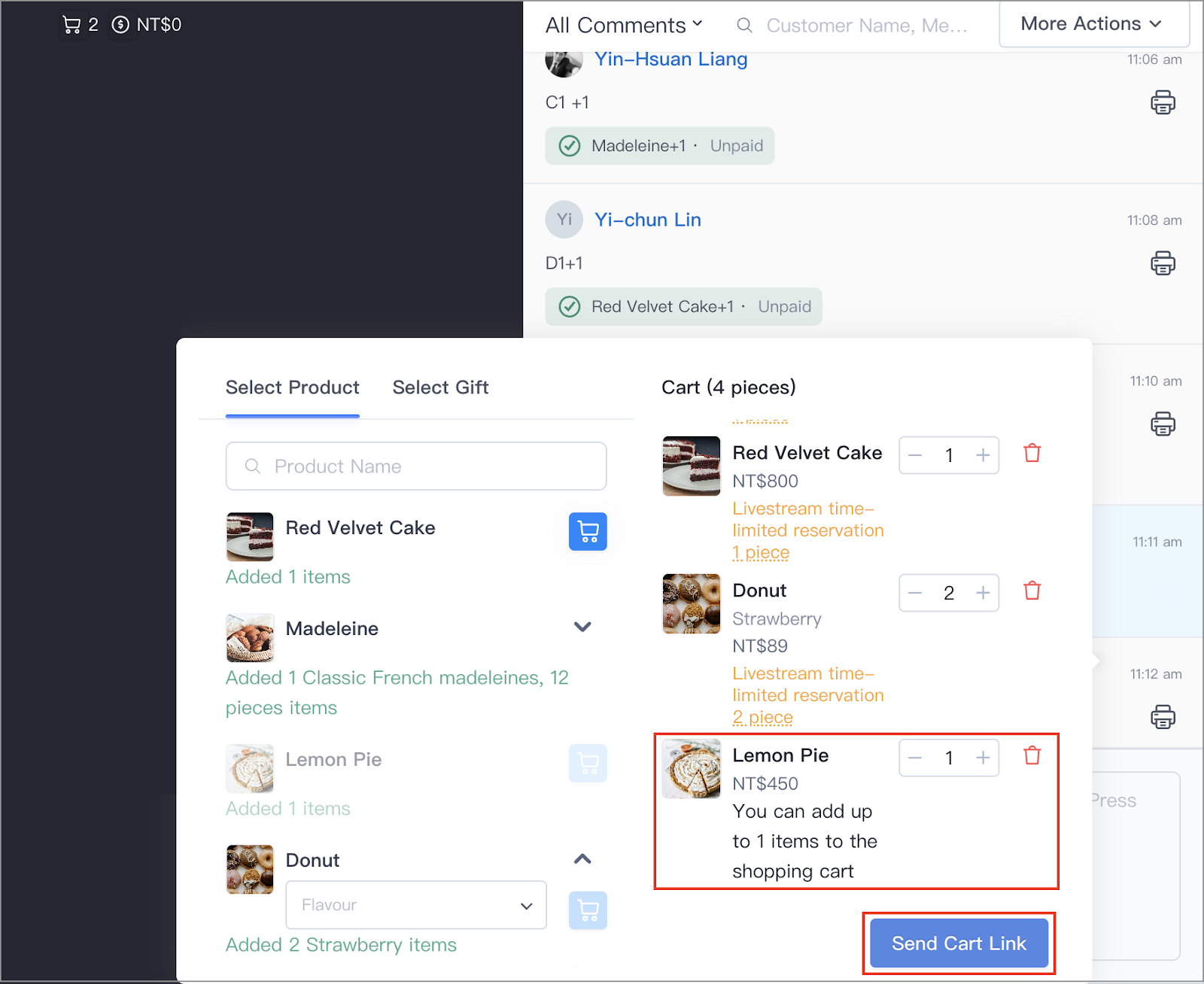 Facebook Live | Comments Management – SHOPLINE Help Center