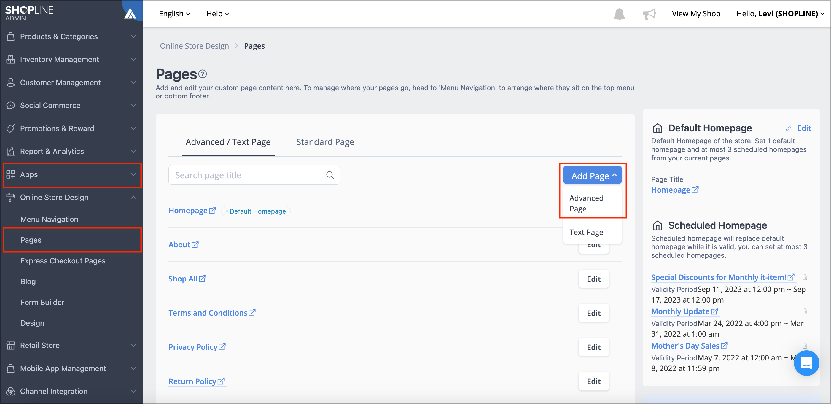Hidden Store | SHOP Builder – SHOPLINE Help Center