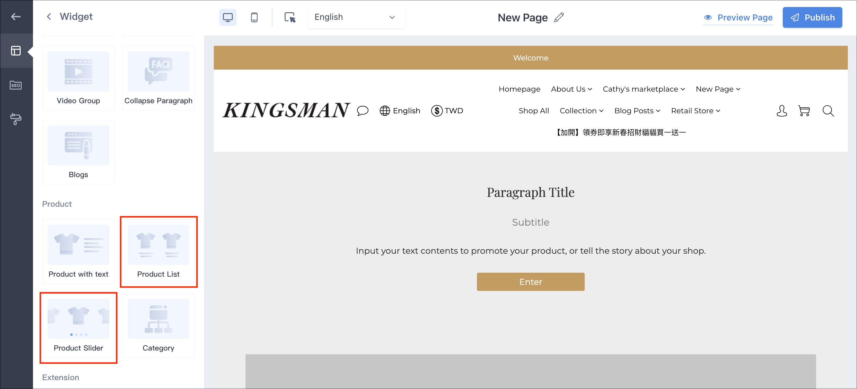 Hidden Store | SHOP Builder – SHOPLINE Help Center