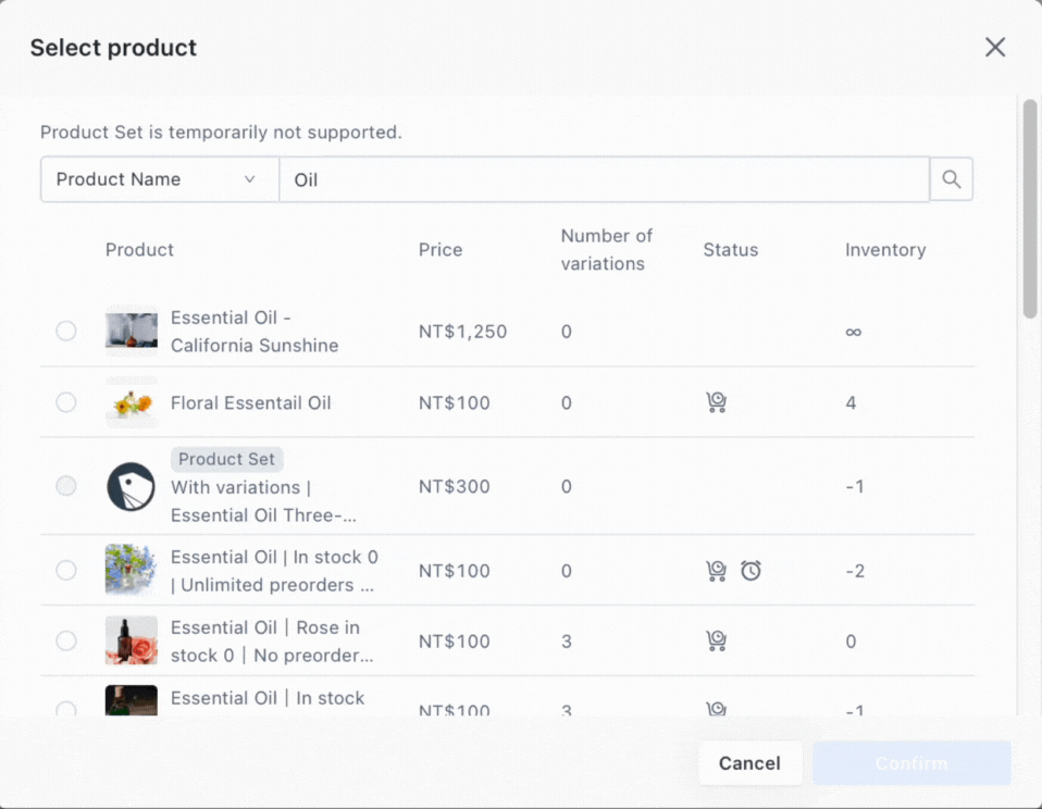 Product Image and Text Widget & Product List Widget｜One-Page Store ...