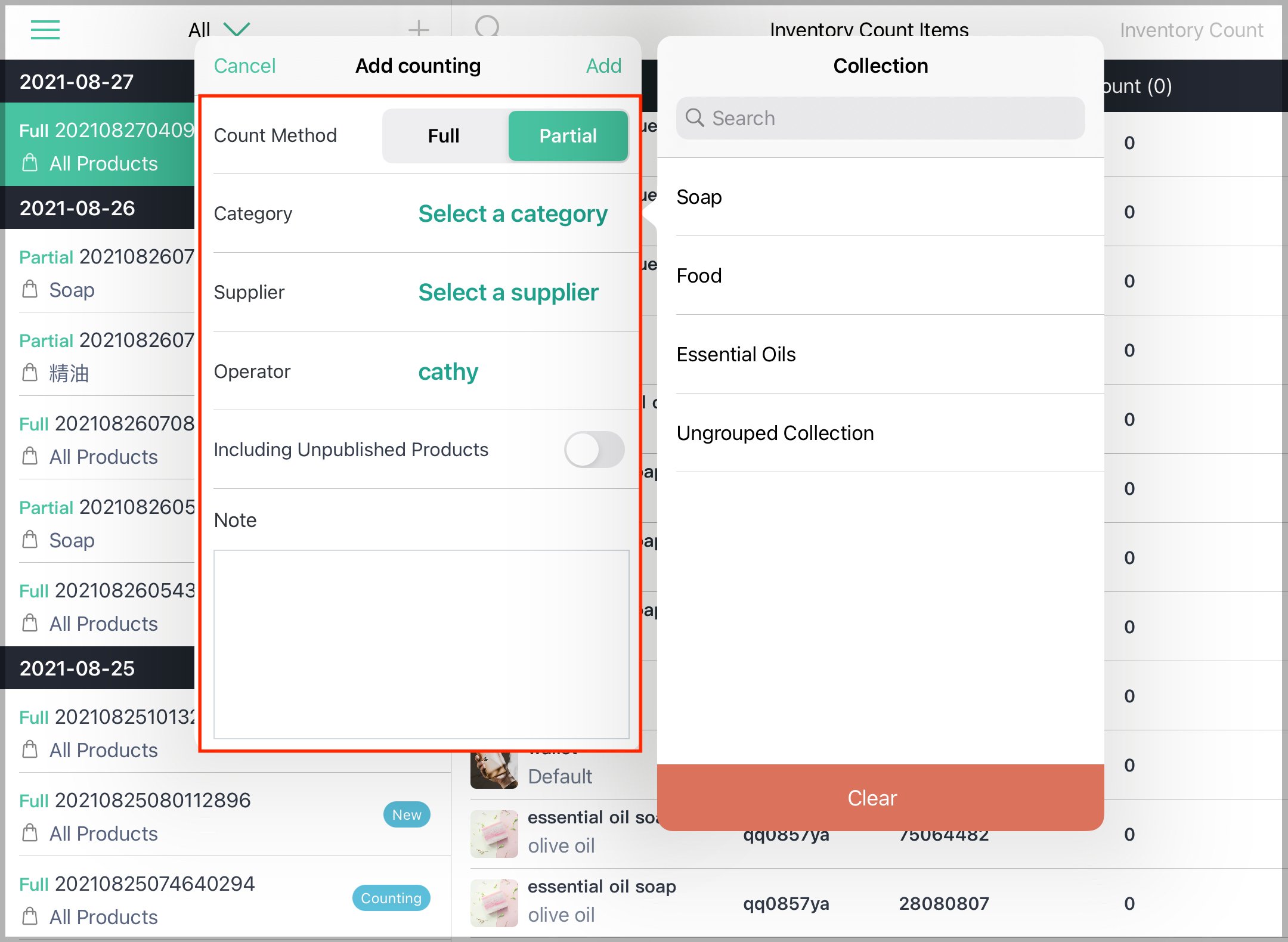 How to Operate Inventory Count | POS App – SHOPLINE Help Center