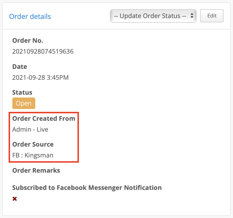 Order Source Introduction｜Order Management – SHOPLINE Help Center