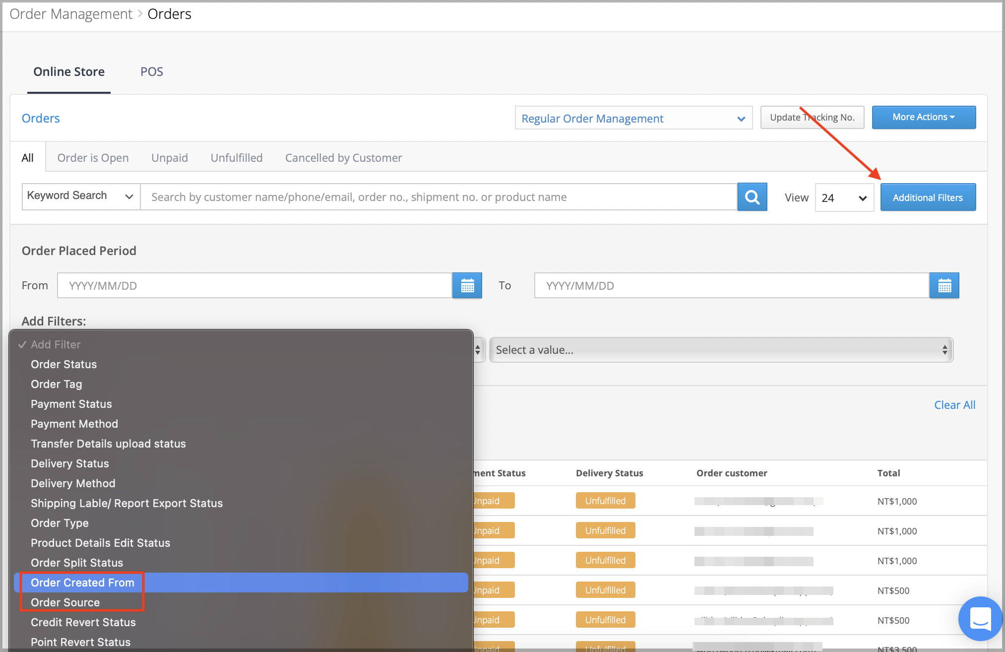 Order Source Introduction｜Order Management – SHOPLINE Help Center