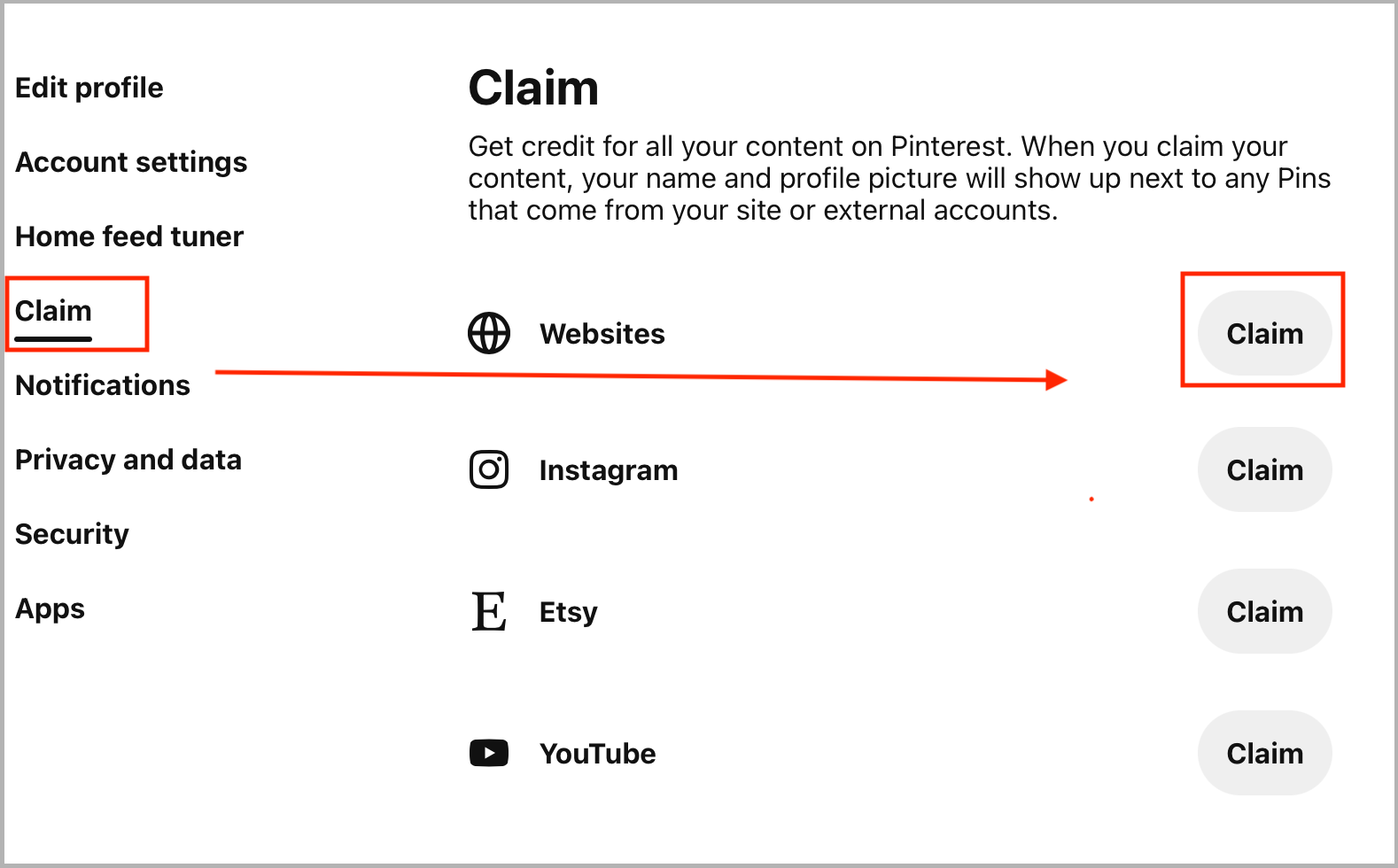 Pinterest Domain Verification – SHOPLINE Help Center