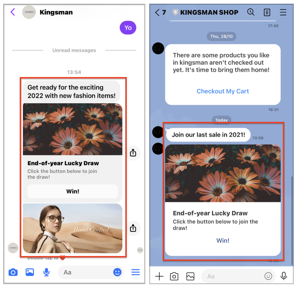 New LINE@ / FB Messenger Broadcast Messages – SHOPLINE Help Center