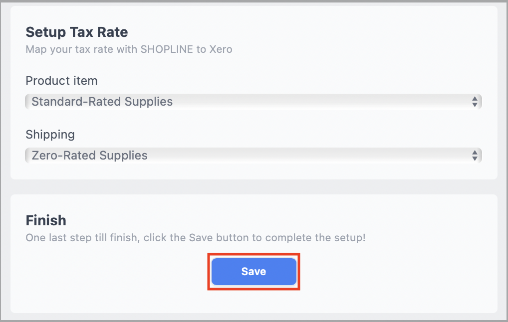 Xero Integration App – SHOPLINE Help Center