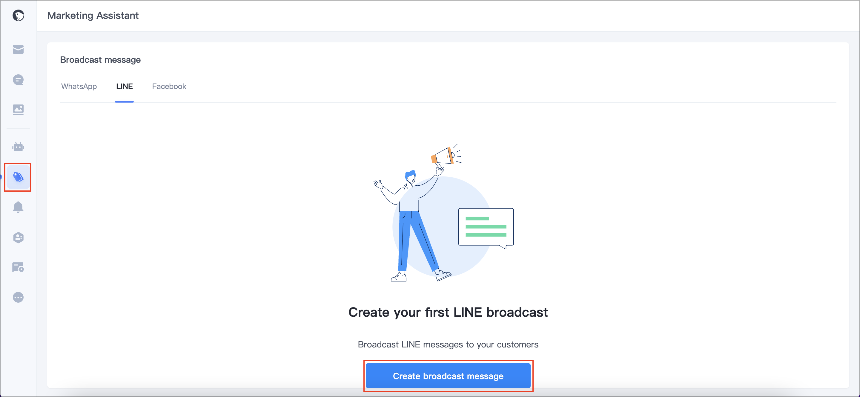 LINE Broadcast | Message Center – SHOPLINE Help Center