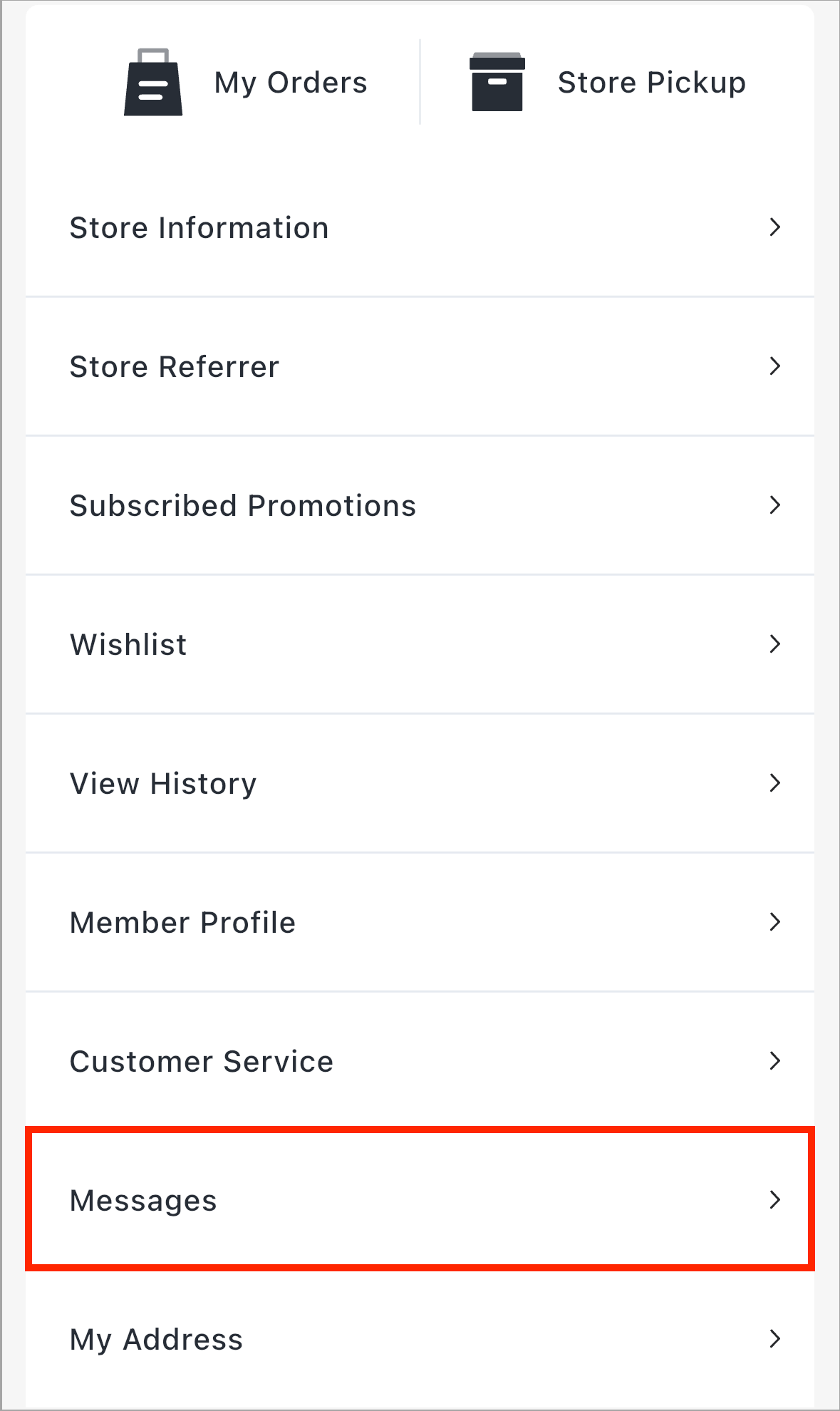 Messages Page | Shopper App – SHOPLINE Help Center