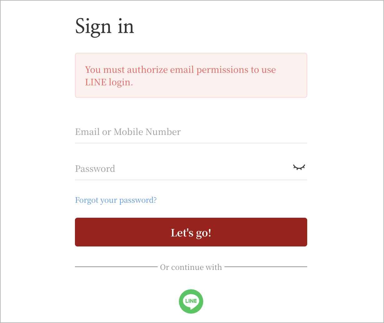 LINE Login & Sign-up｜Customer Login Settings – SHOPLINE Help Center