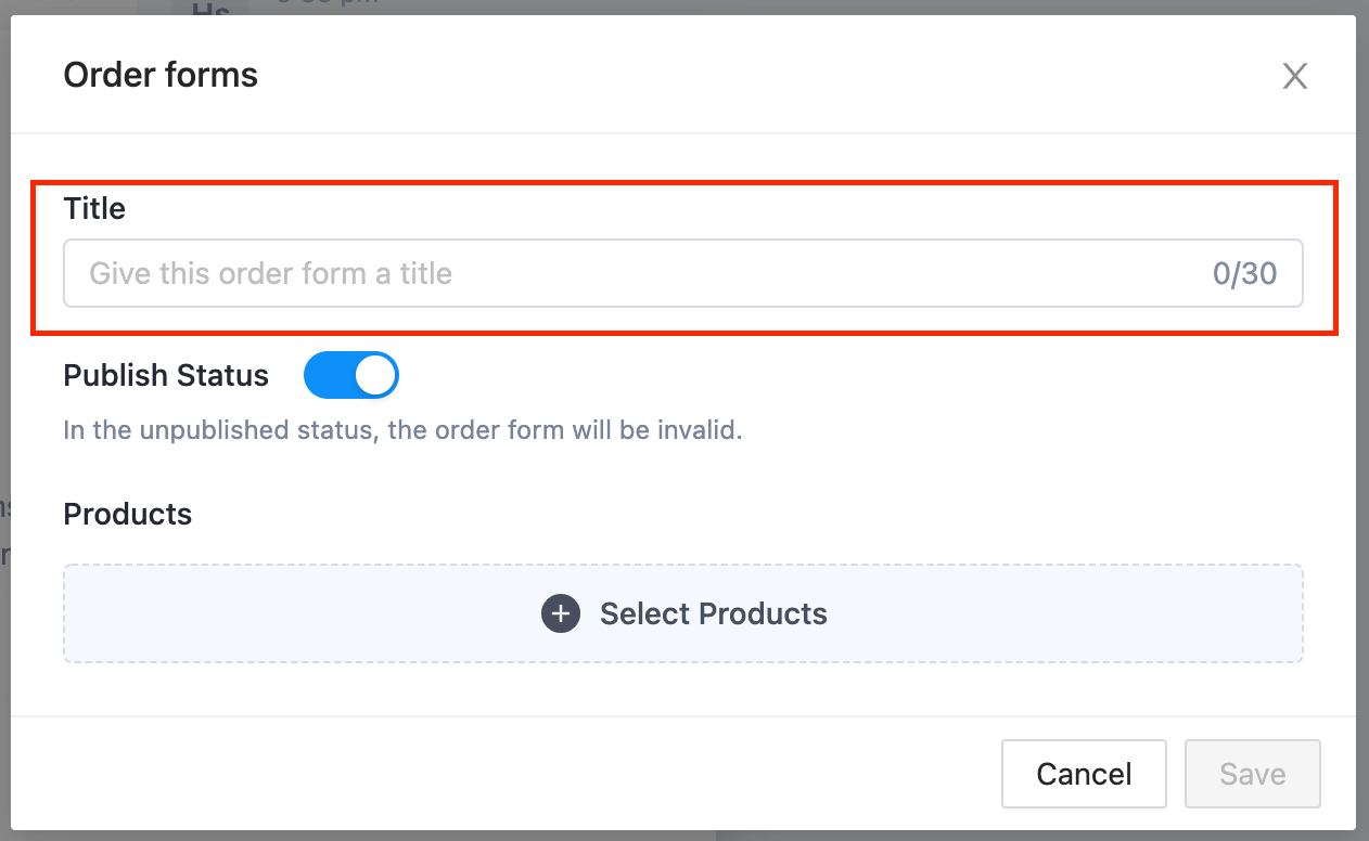 WhatsApp Order Form – SHOPLINE Help Center