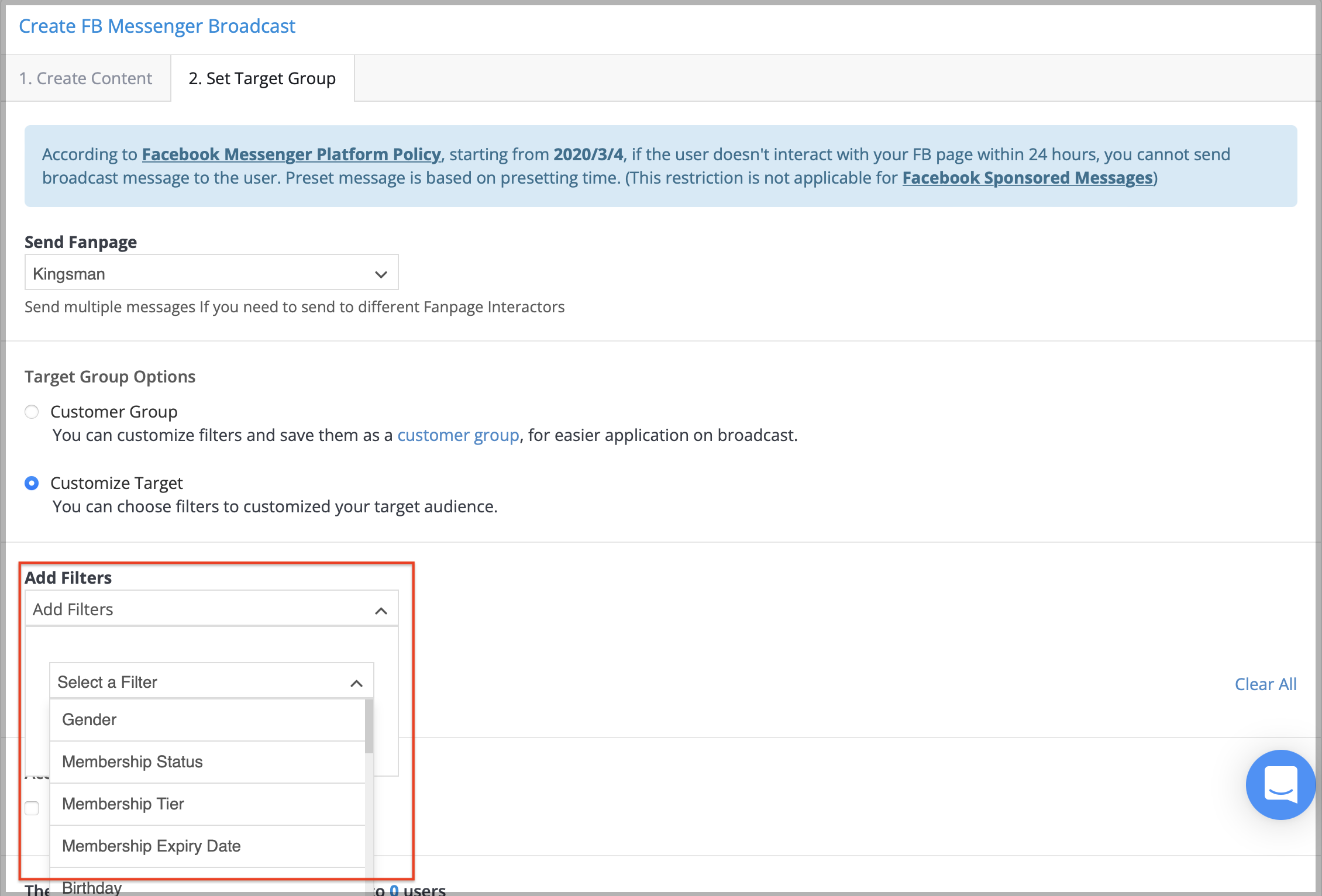 New LINE@ / FB Messenger Broadcast Messages – SHOPLINE Help Center