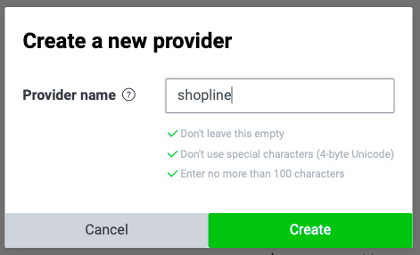 LINE Login & Sign-up｜Customer Login Settings – SHOPLINE Help Center